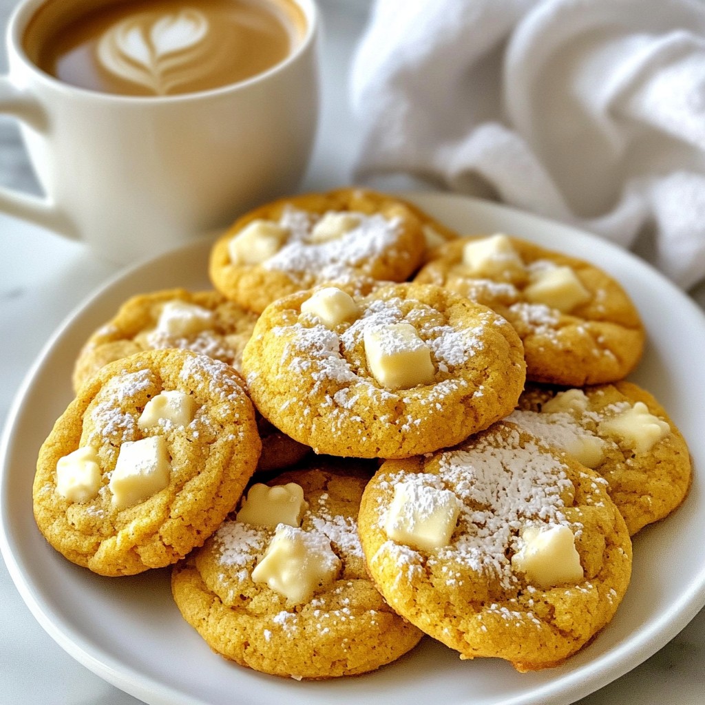 Pumpkin Spice Latte Cookies Irresistible Fall Treat - Recipe Website